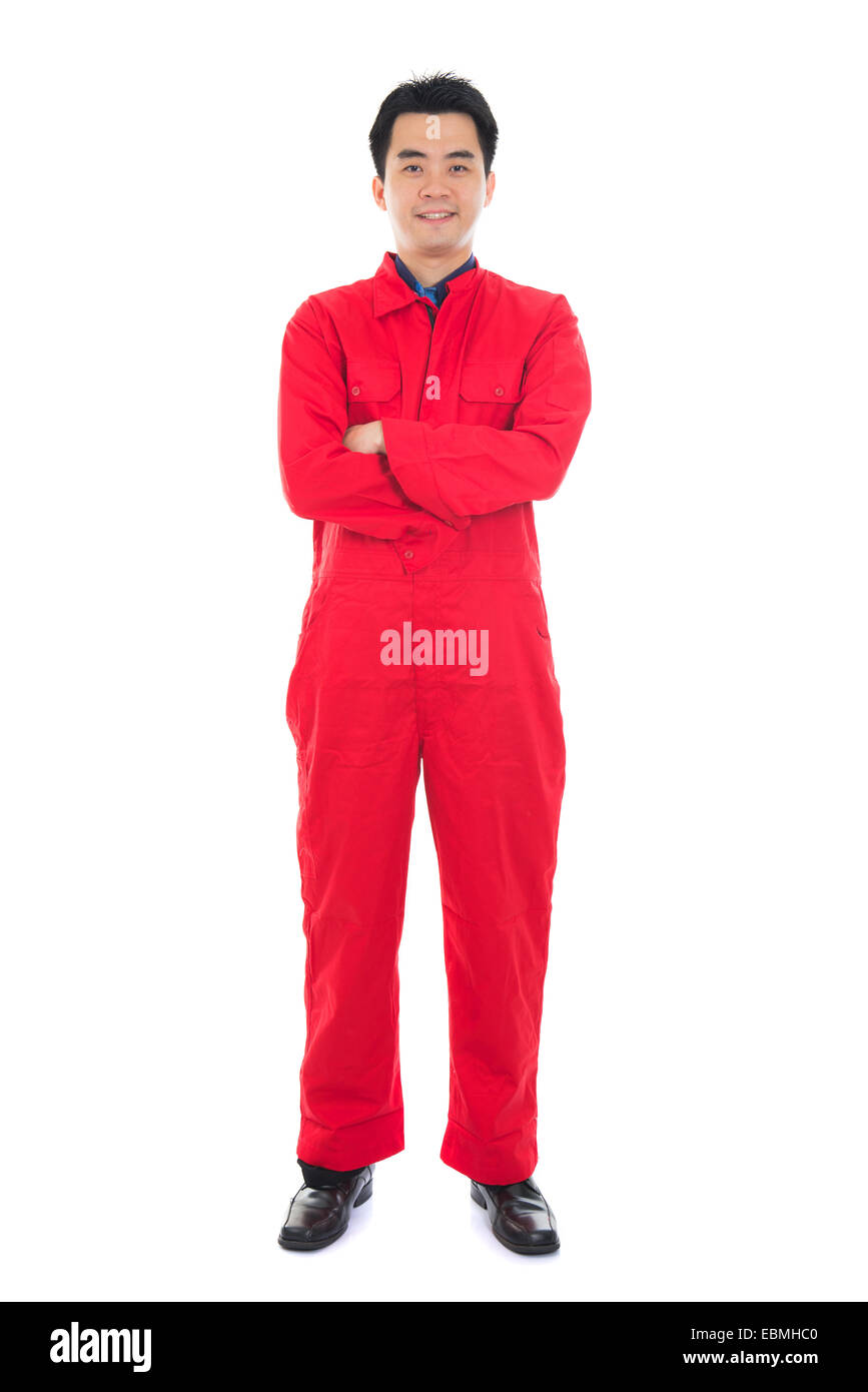 Smiling male engineer in Cut Out Stock Images & Pictures - Alamy