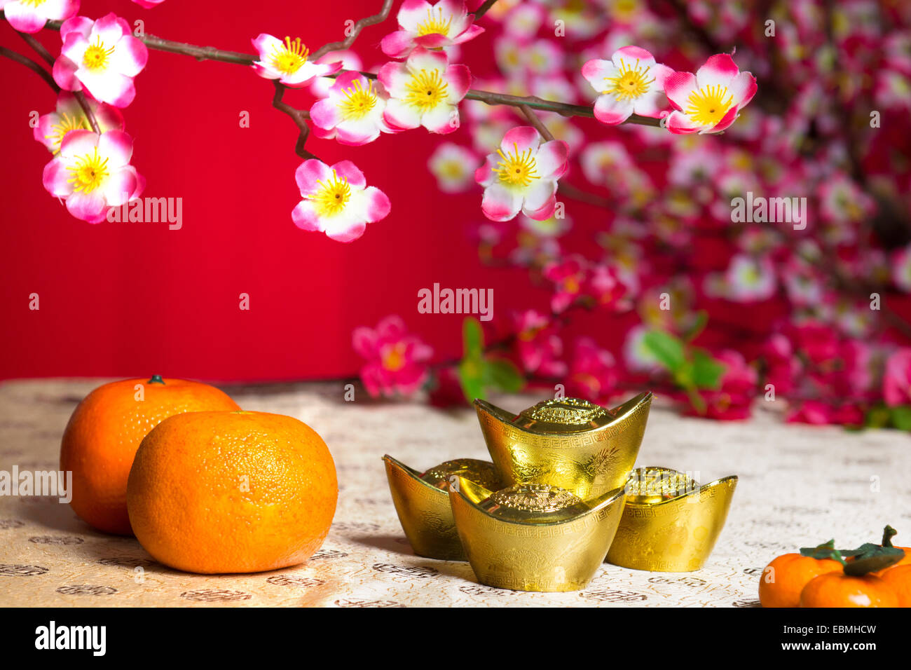 chinese new year festival decorations Stock Photo - Alamy