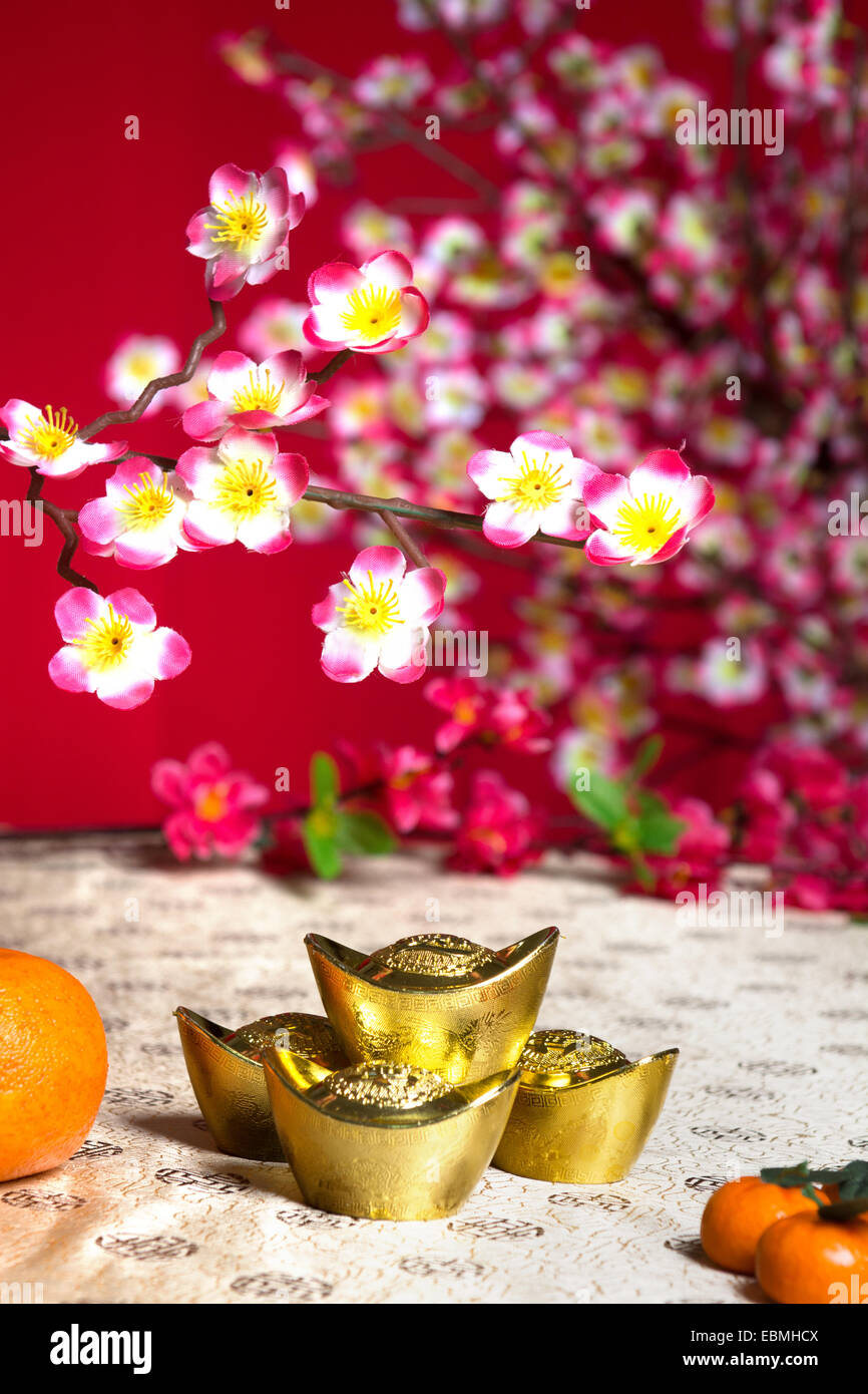 chinese new year festival decorations Stock Photo - Alamy