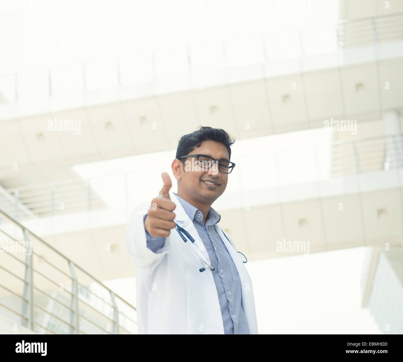 Doctor celebrating hi-res stock photography and images - Alamy