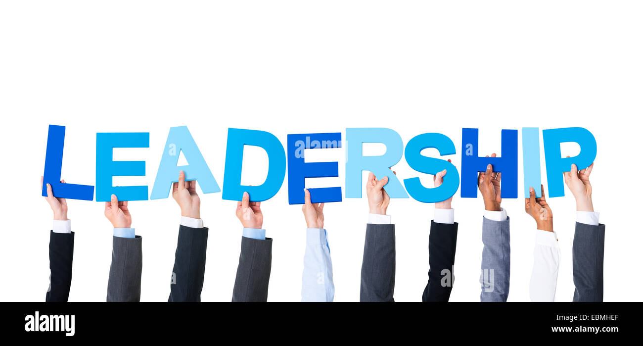 Leadership holding hi-res stock photography and images - Alamy