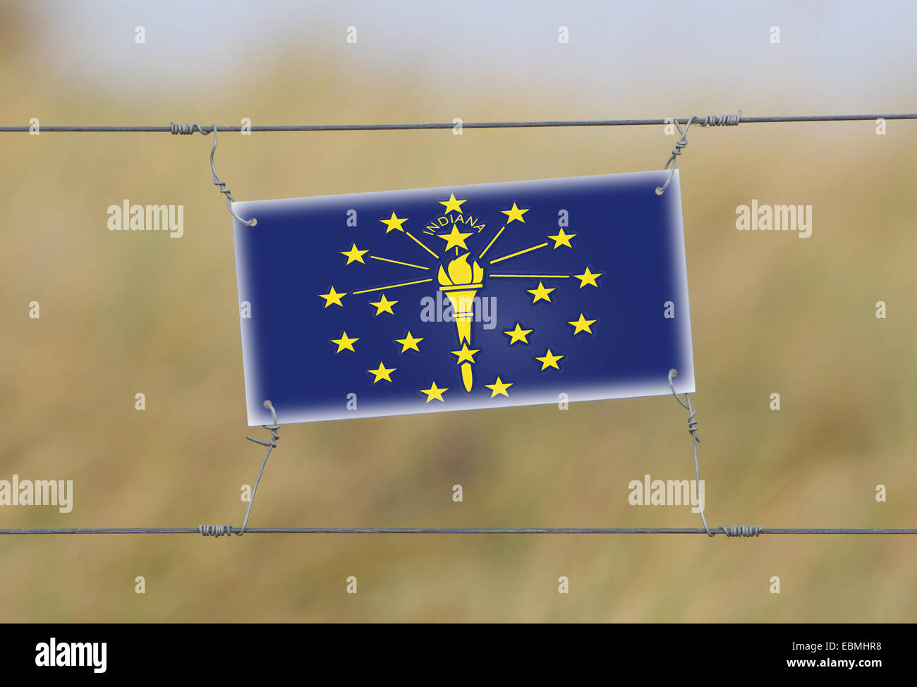 Indiana state sign hi-res stock photography and images - Alamy