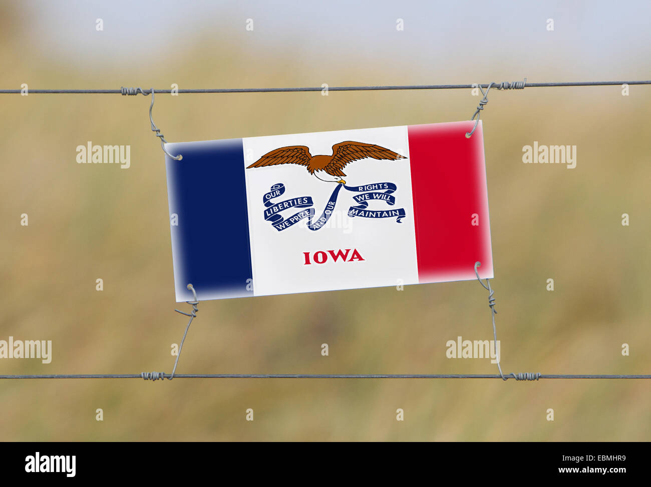Iowa border hi-res stock photography and images - Alamy