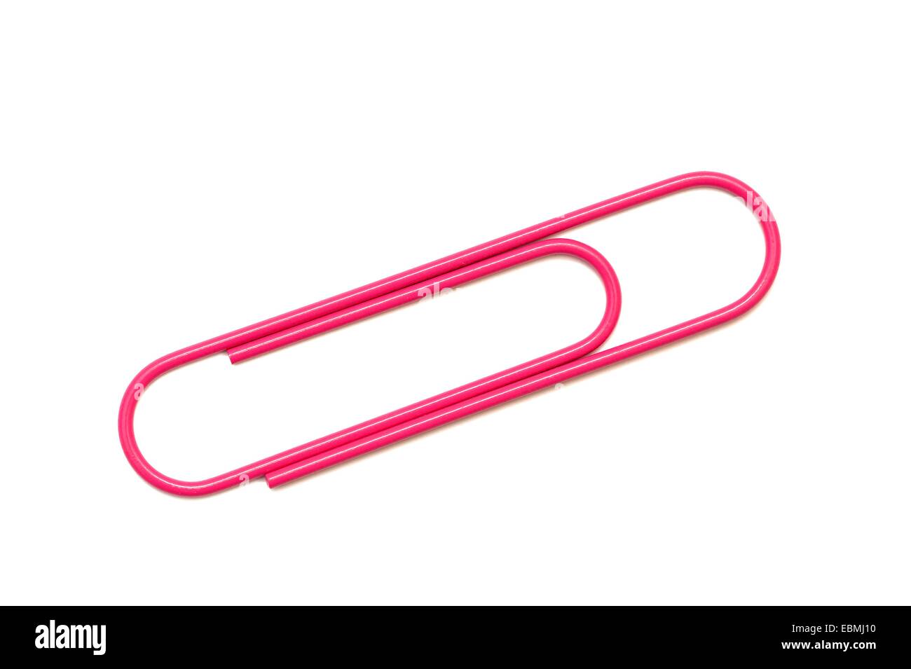 Giant pink paper clip Cut Out Stock Images & Pictures - Alamy