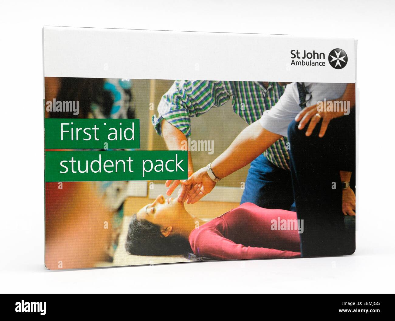 St John ambulance first aid student pack England UK Stock Photo - Alamy