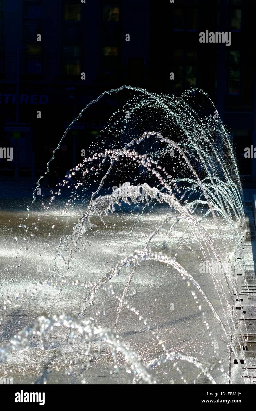 The Gustafson Porter redeveloped Old Market Square water fountain ...