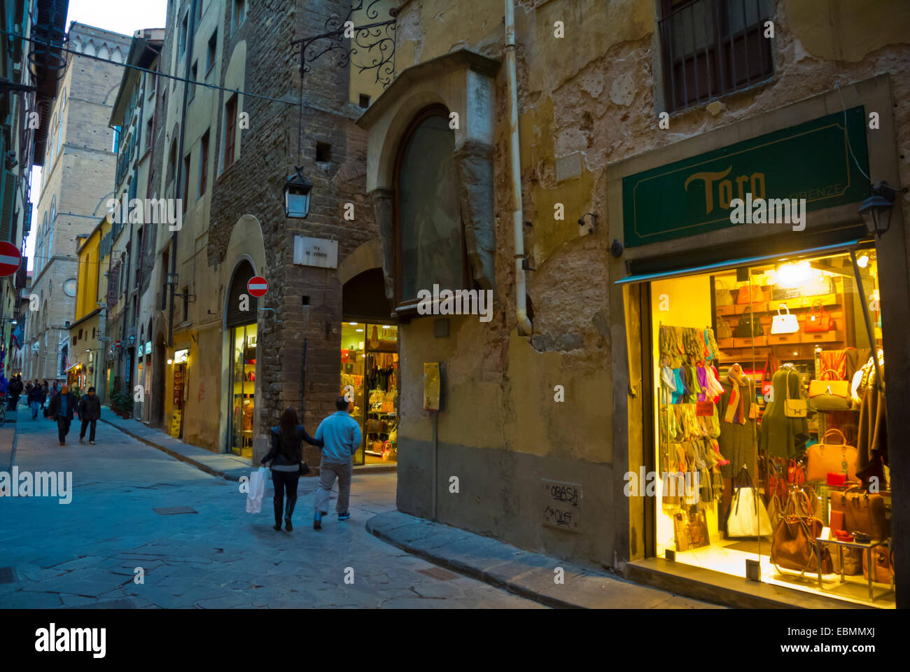 Via del Corso, Florence, Tuscany, Italy Stock Photo - Alamy