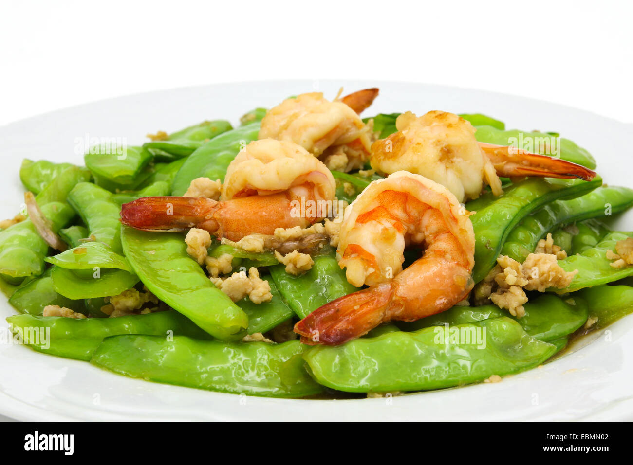 Shrimp prawn stir fried hi-res stock photography and images - Alamy