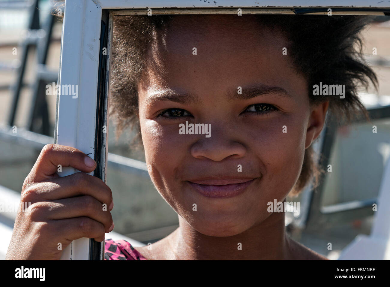 Local girl, portrait, Keetmanshoop, Namibia Stock Photo - Alamy