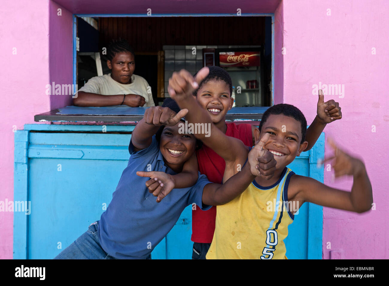 Namibia hand signal hi-res stock photography and images - Alamy
