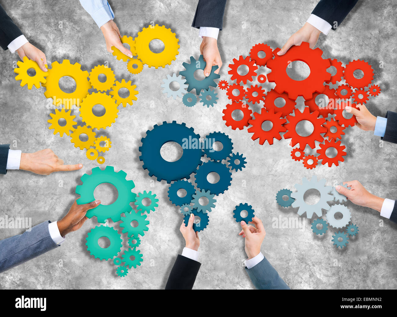 Holding gears hi-res stock photography and images - Alamy