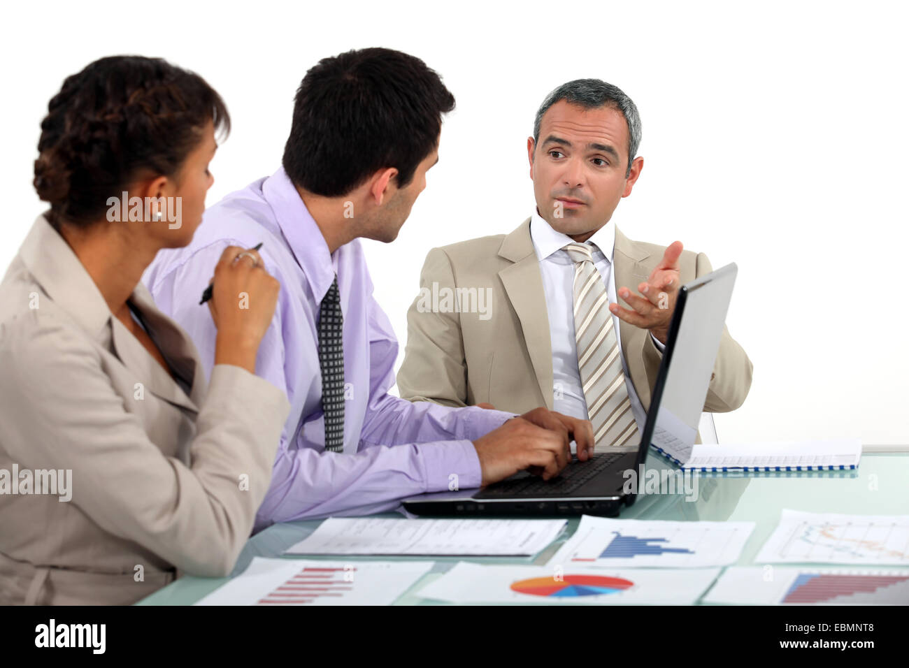 Meeting in the office Stock Photo - Alamy