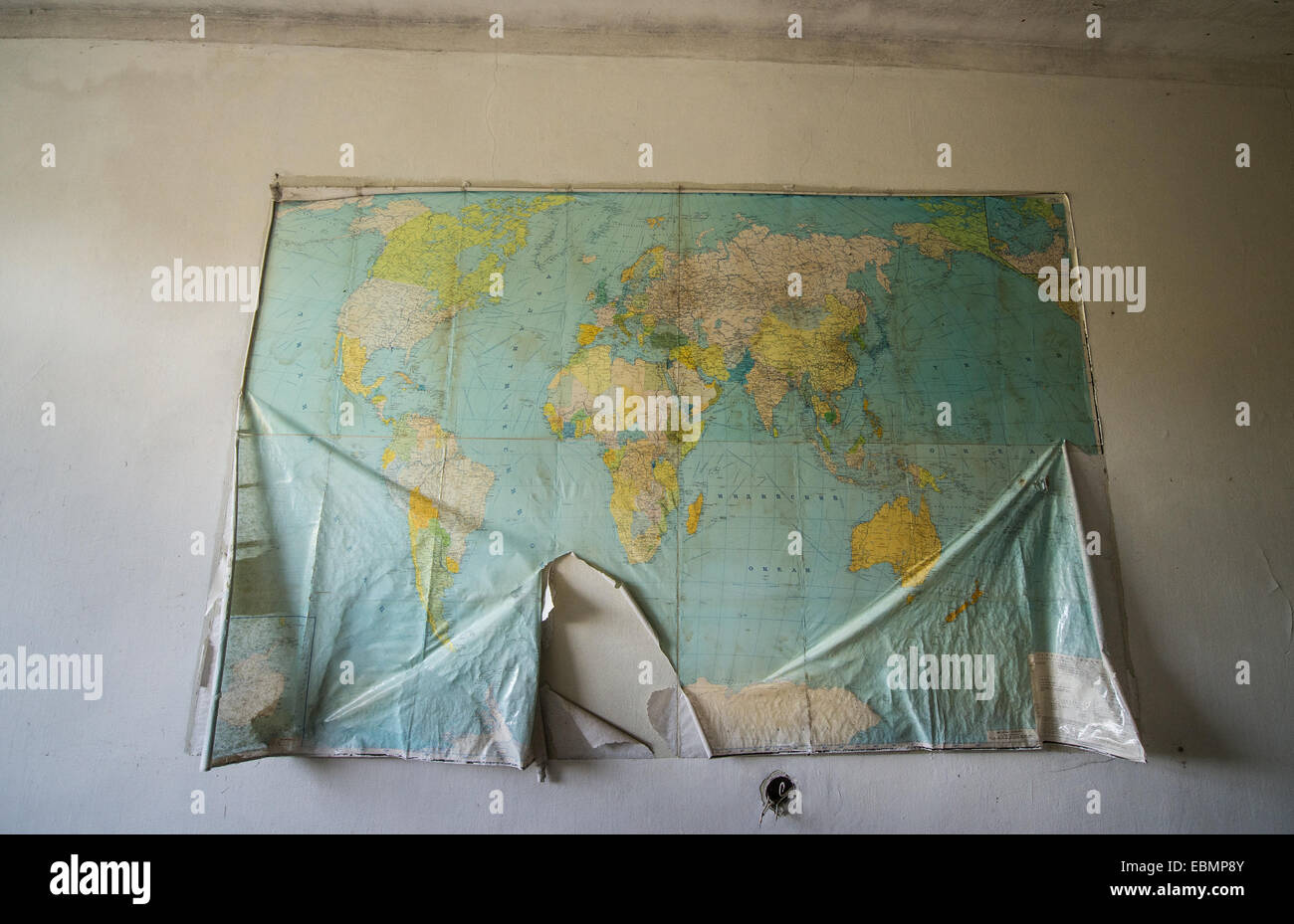 Chernobyl Nuclear Power Plant Map