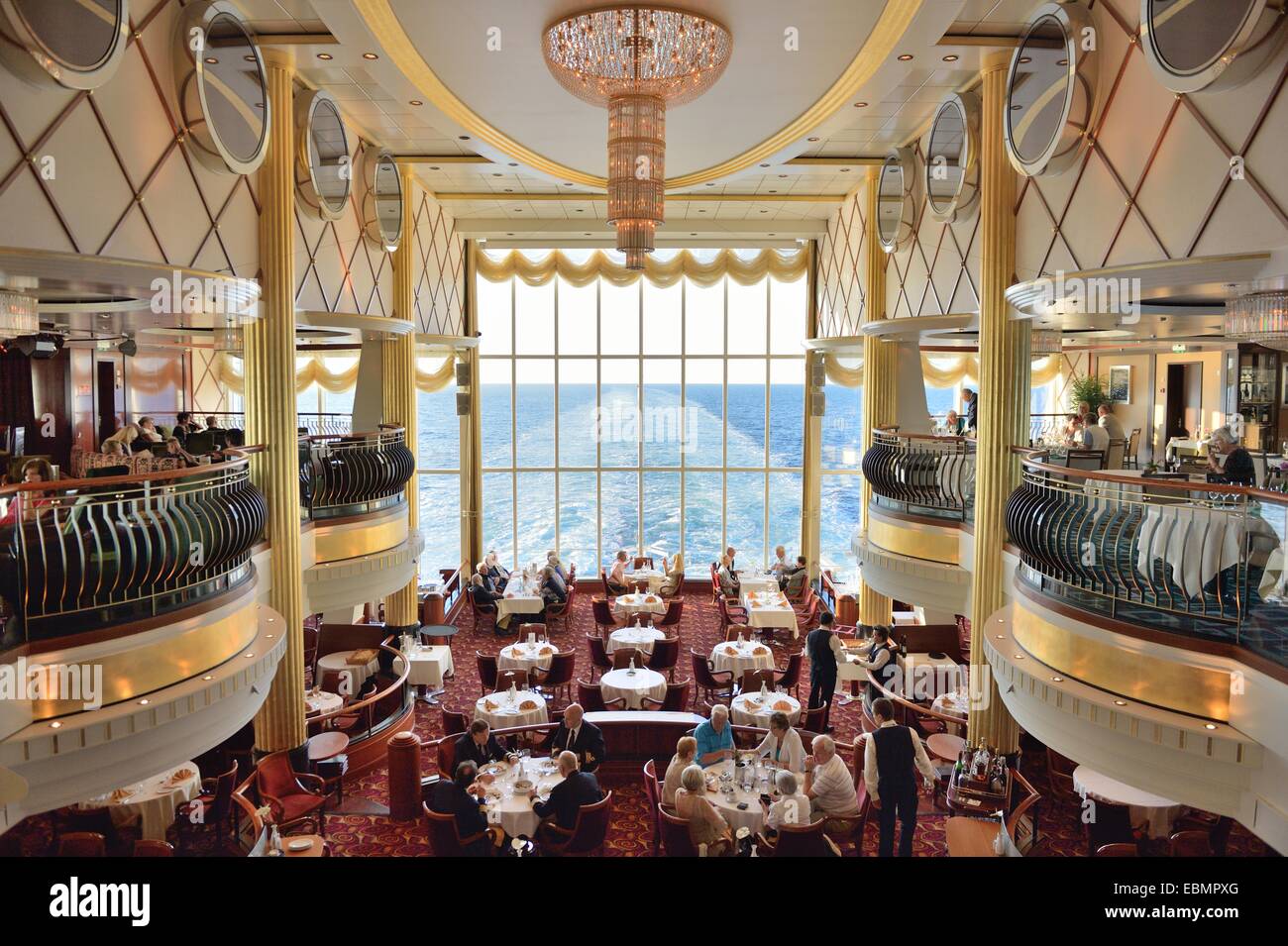 Oceanic à la carte restaurant on the ship Color Magic from the Color ...