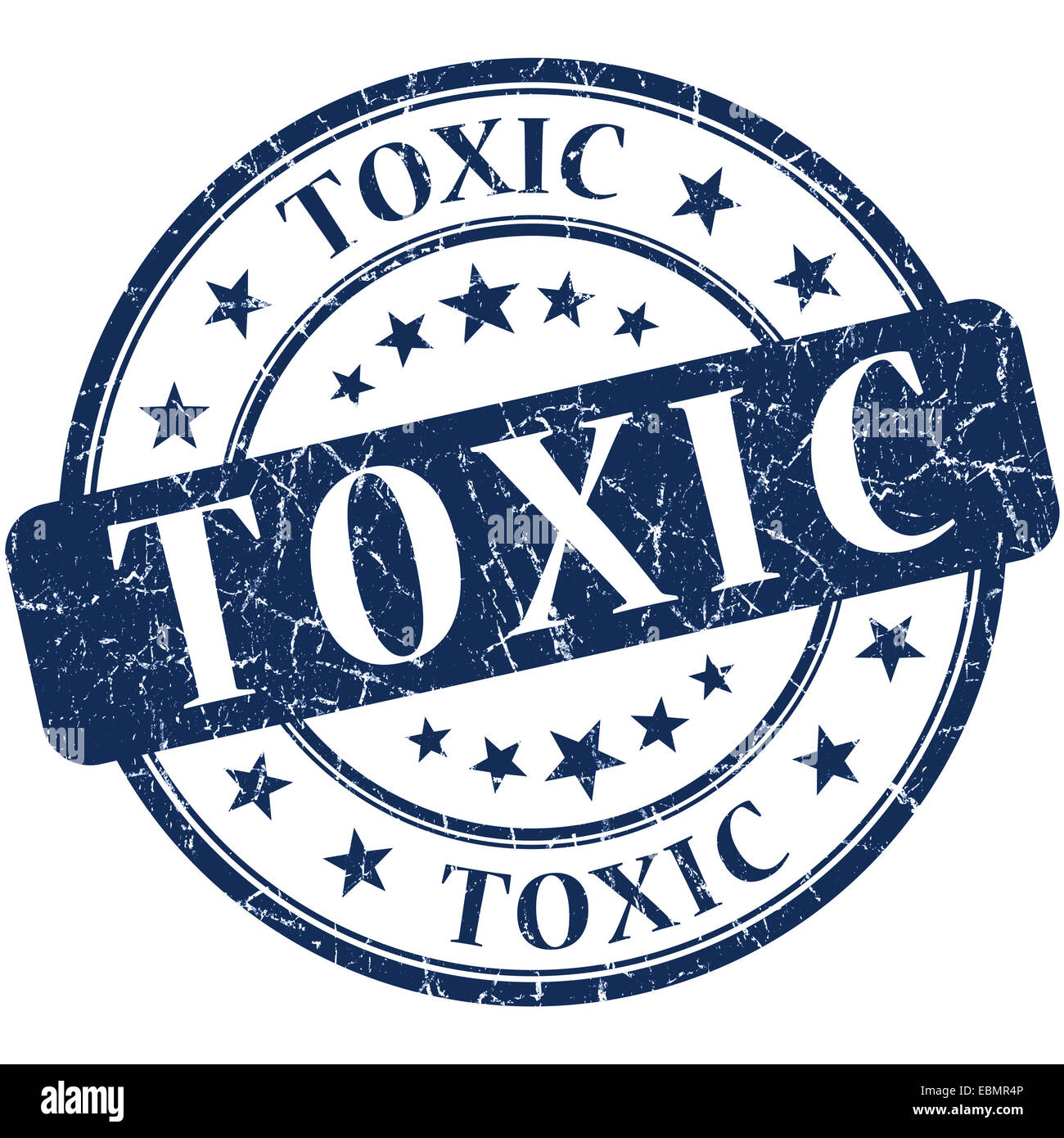 Poison stamp round grunge hi-res stock photography and images - Alamy