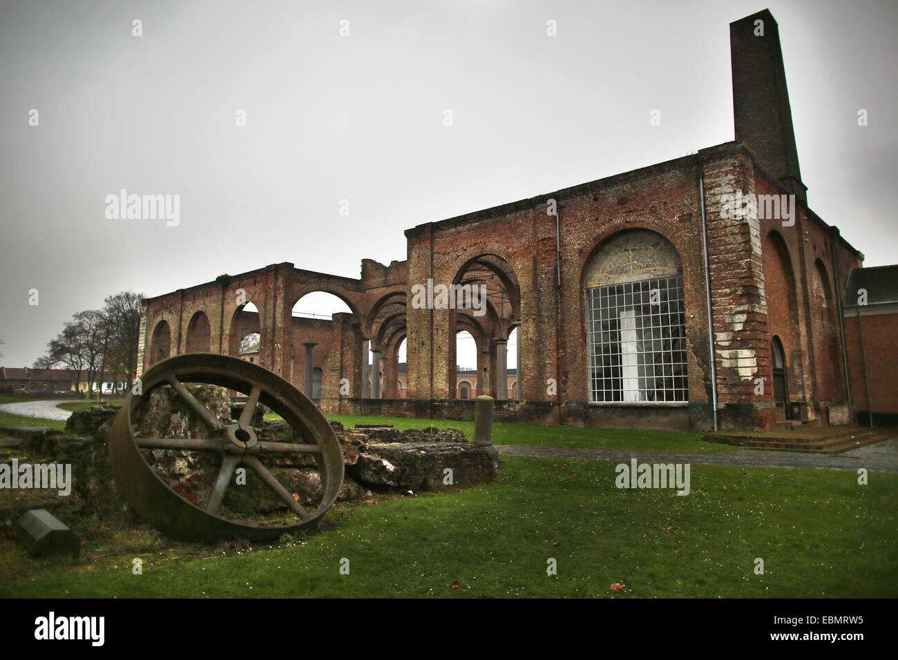 Mons, Belgium. 02nd Dec, 2014. The former Grand Hornu coal mine, a ...