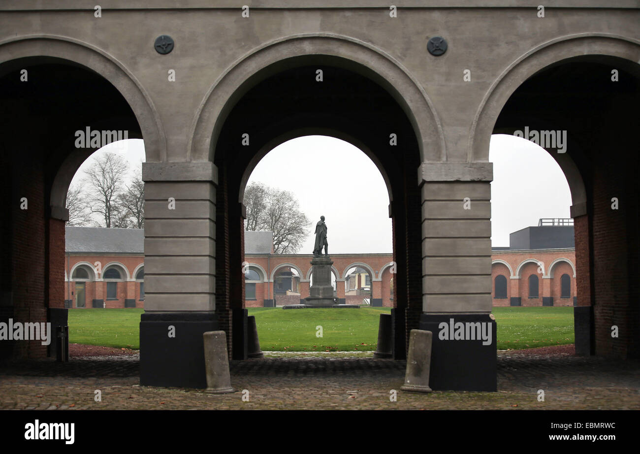 Mons, Belgium. 02nd Dec, 2014. The former Grand Hornu coal mine, a ...