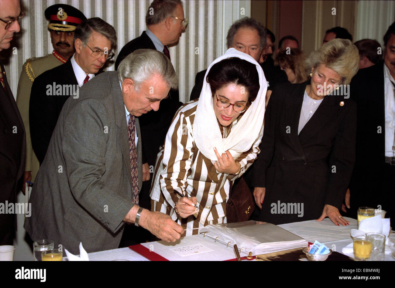 US House International Relations Chairman Ben Gilman with Pakistan ...