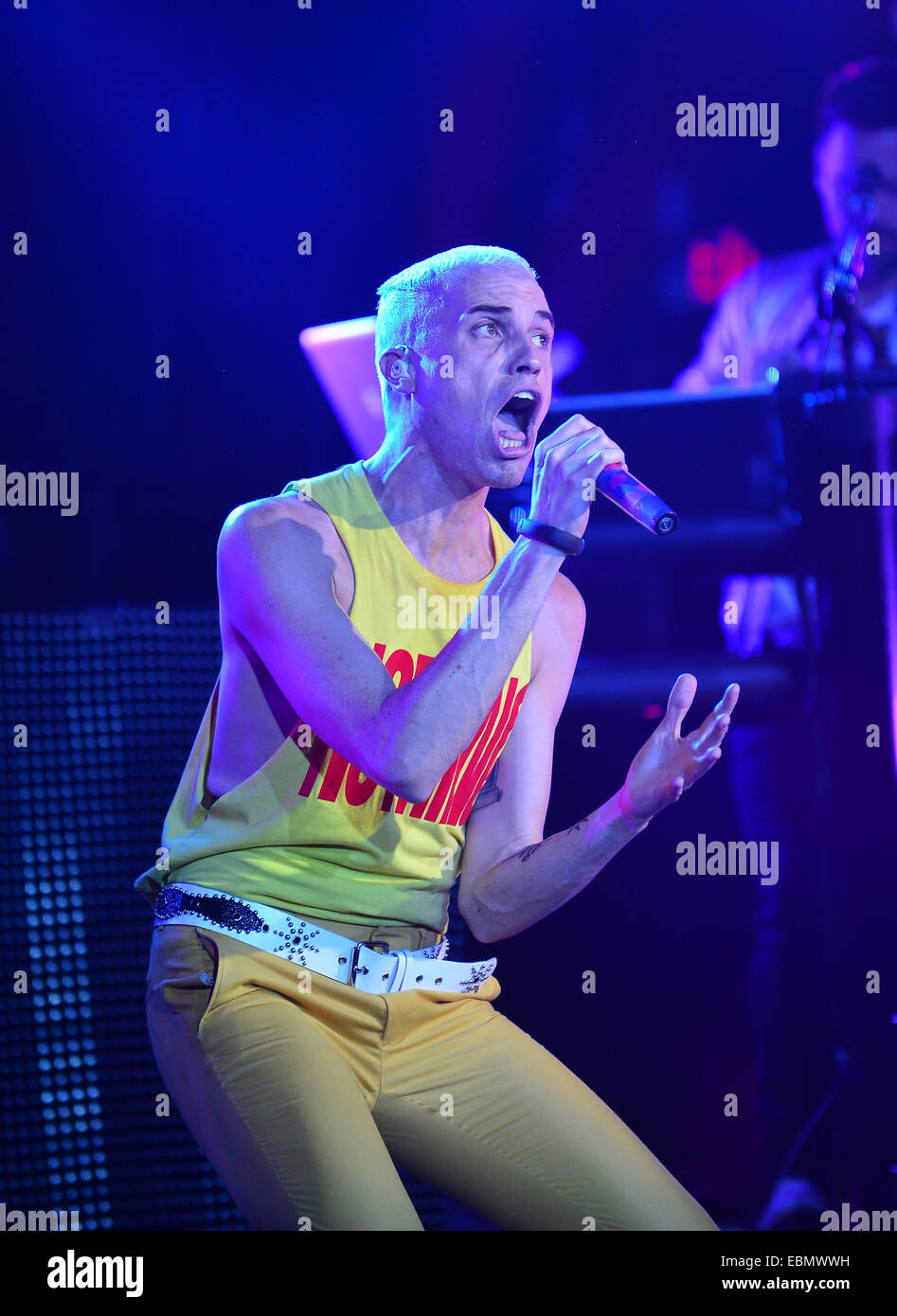 Neon Trees perform live at Revolution Featuring: Tyler Glenn Where ...