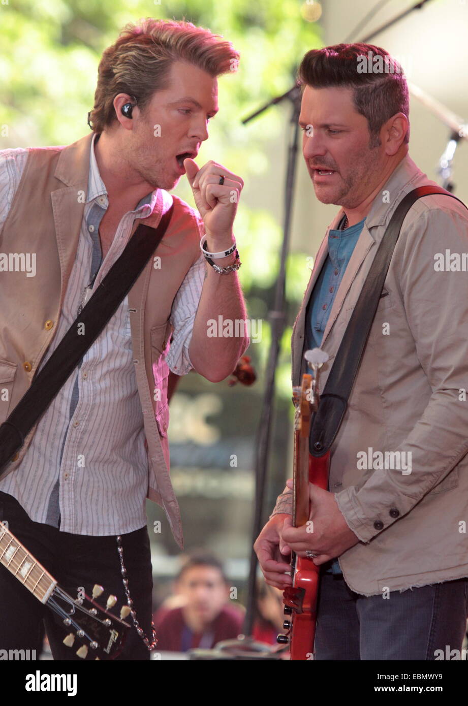 Celebrities appear on 'The Today Show' Featuring: Rascal Flatts Where ...