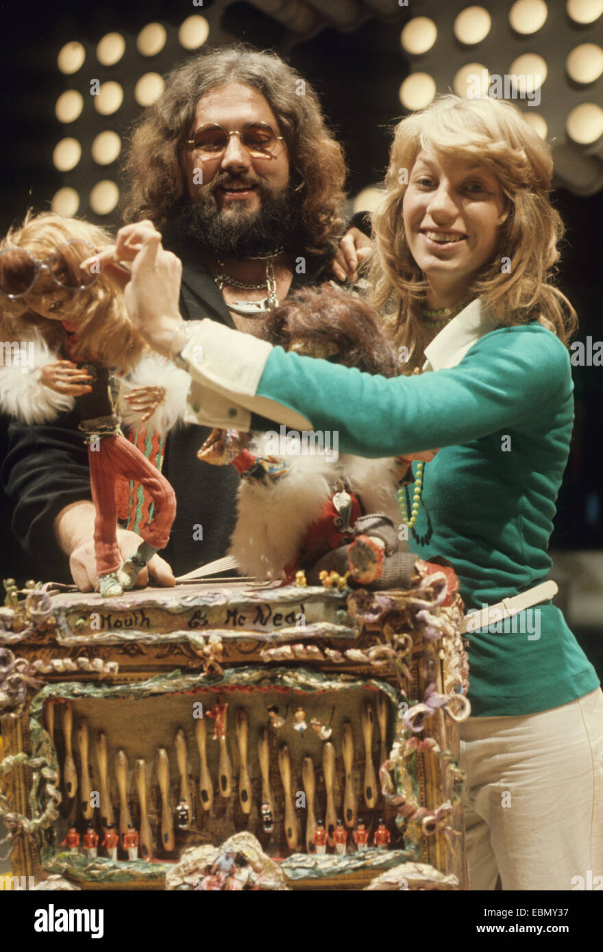 MOUTH & MacNEAL Dutch pop duo in 1972 Stock Photo - Alamy