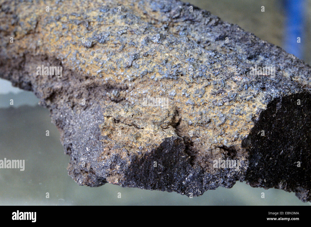 Pahoehoe of rope lava flow from mount etna hi-res stock photography and ...