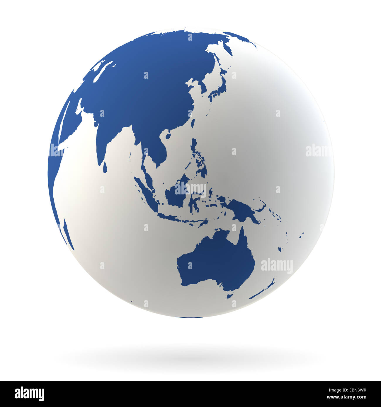 Oceania network map abstract Cut Out Stock Images & Pictures - Alamy