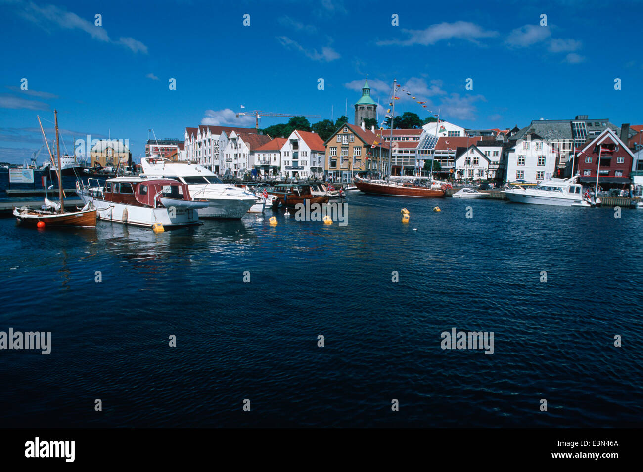 Stavanger harbour, Norway Stock Photo - Alamy