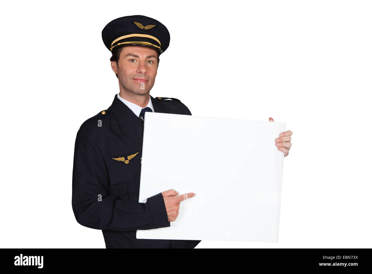 Man dressed as pilot Stock Photo - Alamy