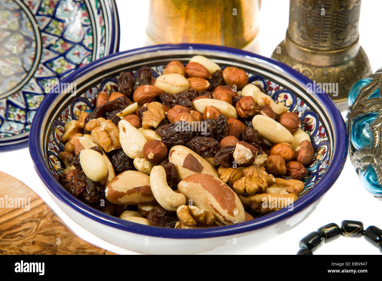 A mixture of nuts popular in Arab countries Stock Photo - Alamy