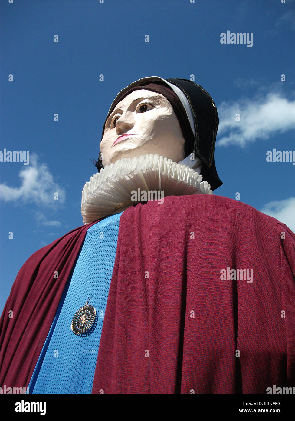 Mid-summer solstice parade of giants in Chester City Stock Photo - Alamy