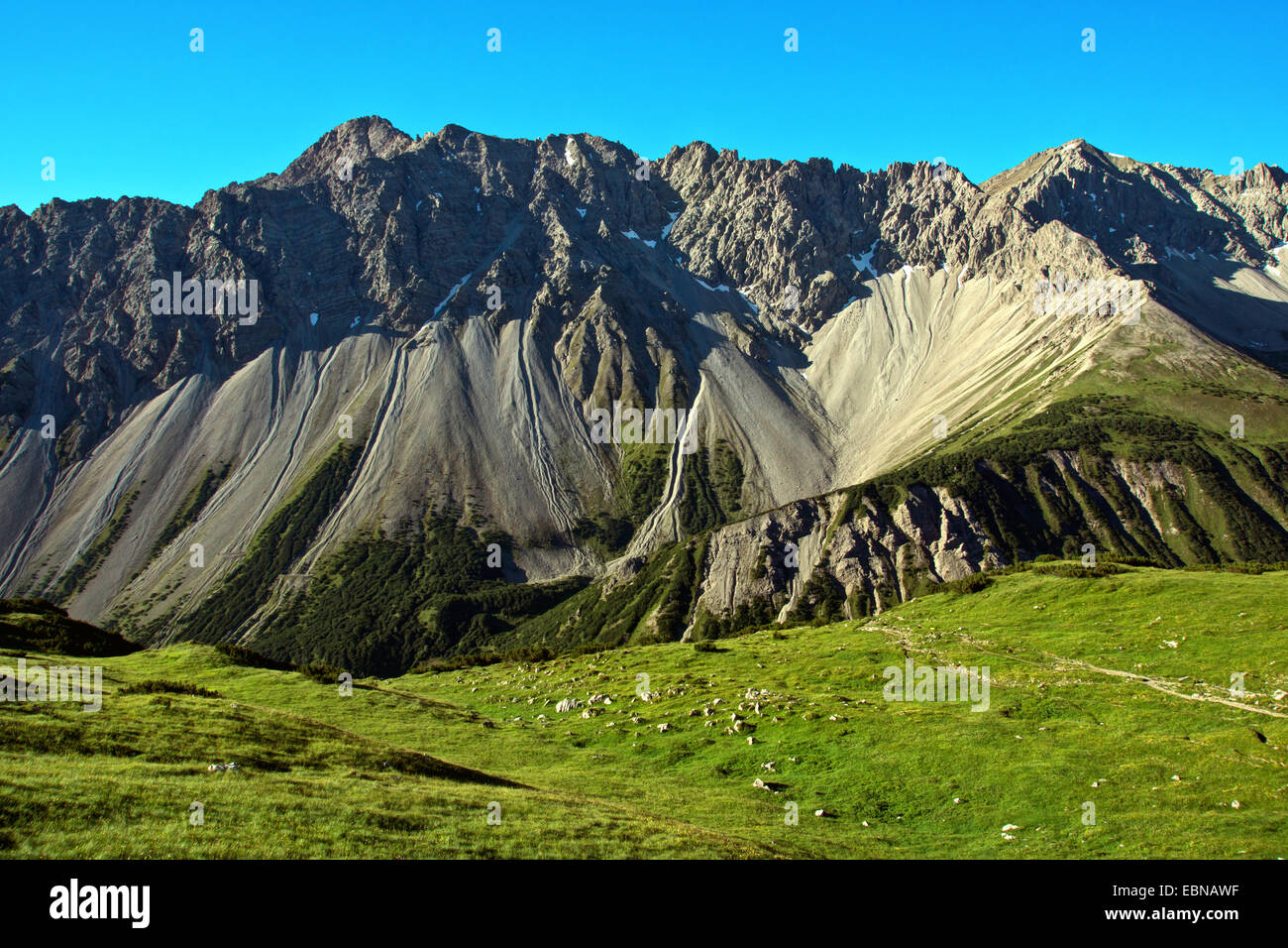 Lechtal Alps, Austria, Tyrol, Hahntennjoch Stock Photo - Alamy