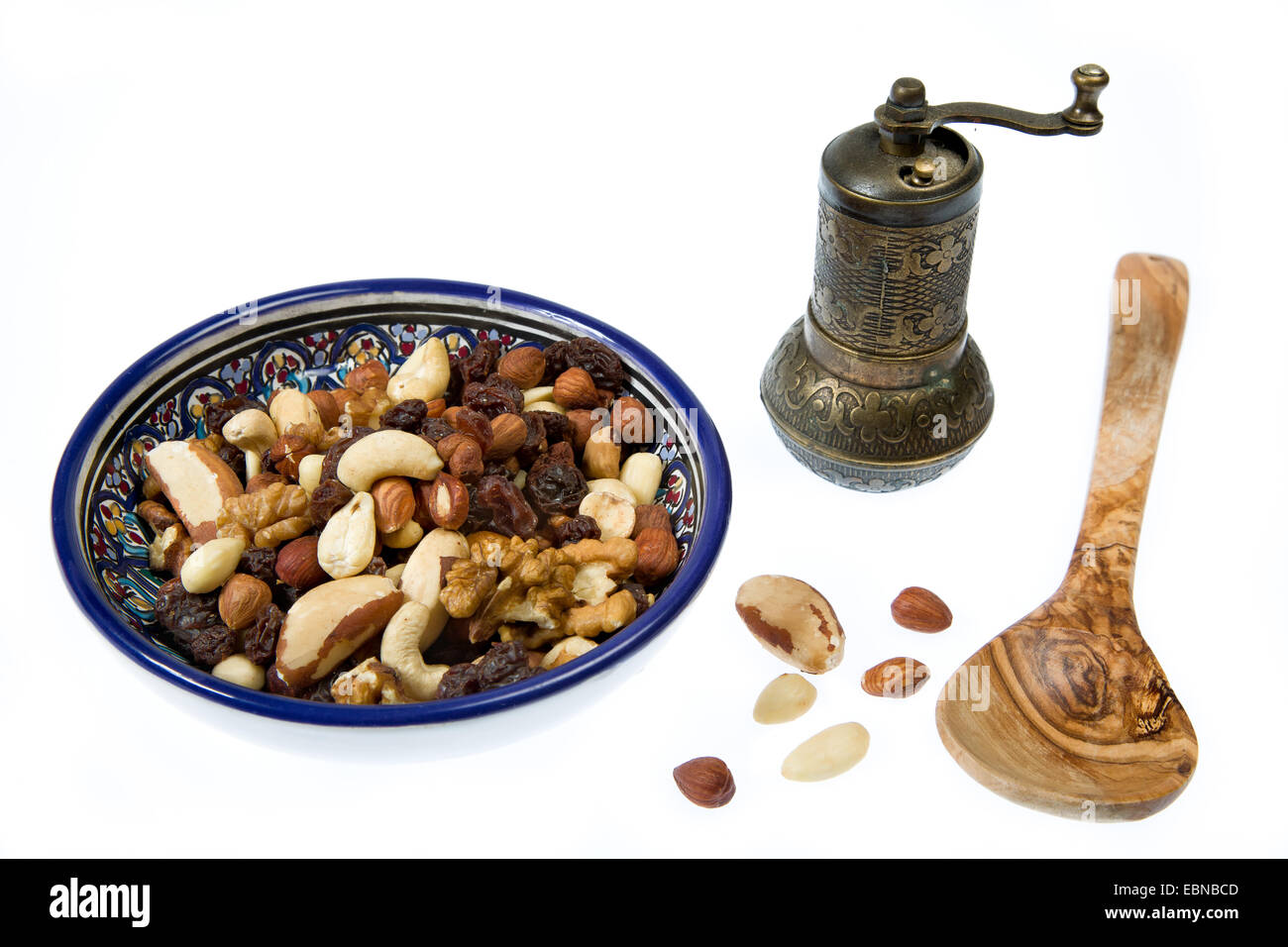 A mixture of nuts popular in Arab countries Stock Photo - Alamy
