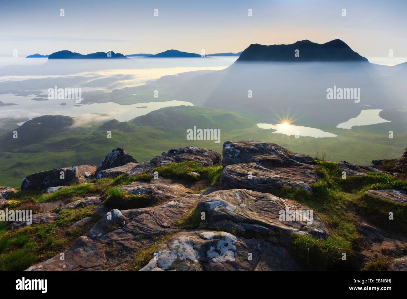 Suilven mountain top hi-res stock photography and images - Alamy
