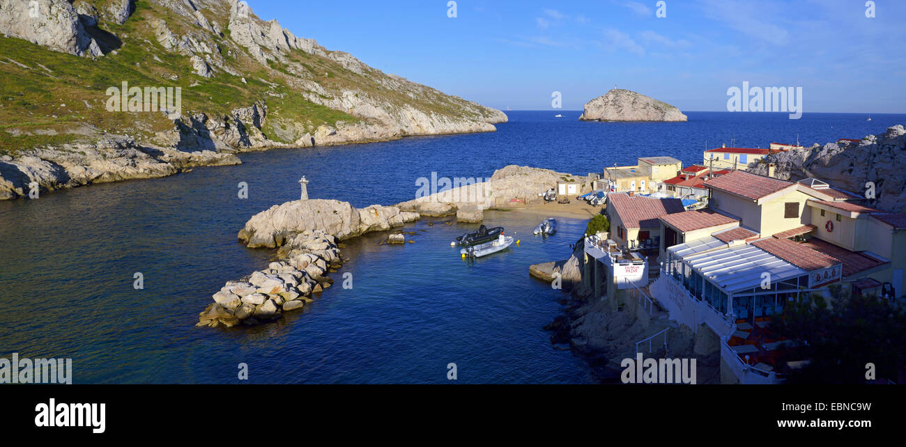 Cap Croisette coast scenery, France, Calanques National Park Stock ...