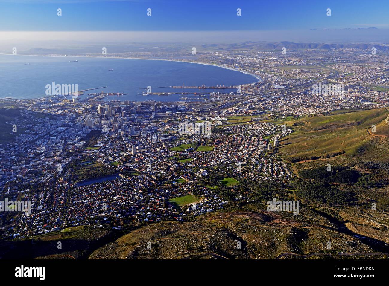 Table mountain tourist attraction attractions cape town hi-res stock ...