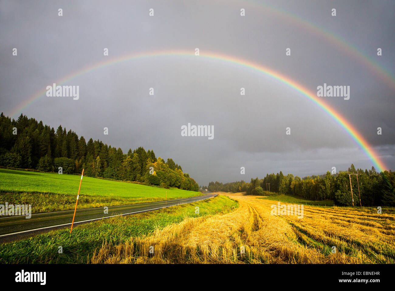 Rainbow road hi-res stock photography and images - Alamy