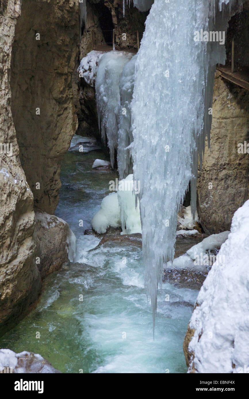 Partnachklamm winter hi-res stock photography and images - Alamy