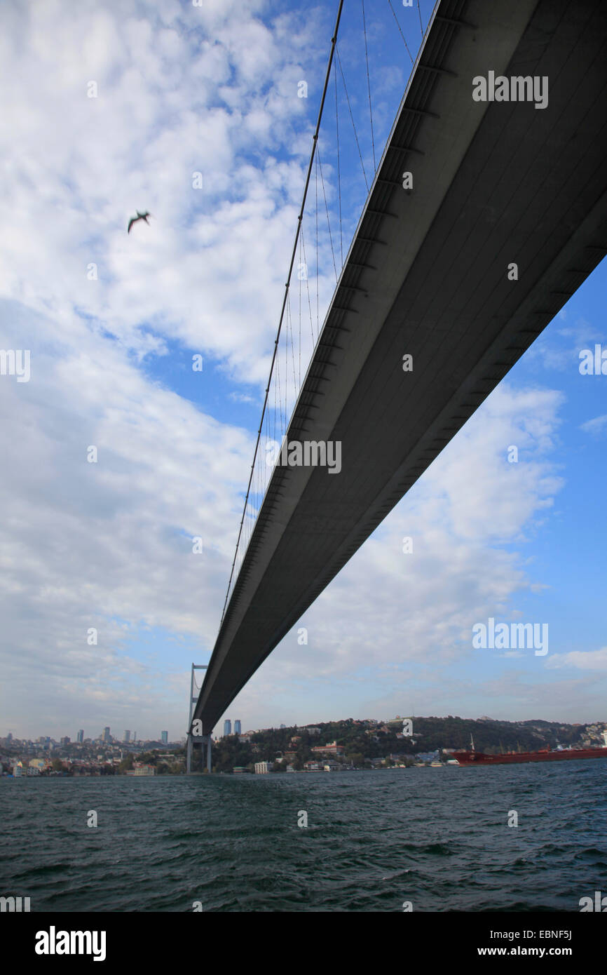 Bosphorus Bridge, connection between Asia and Europe, Turkey, Istanbul ...