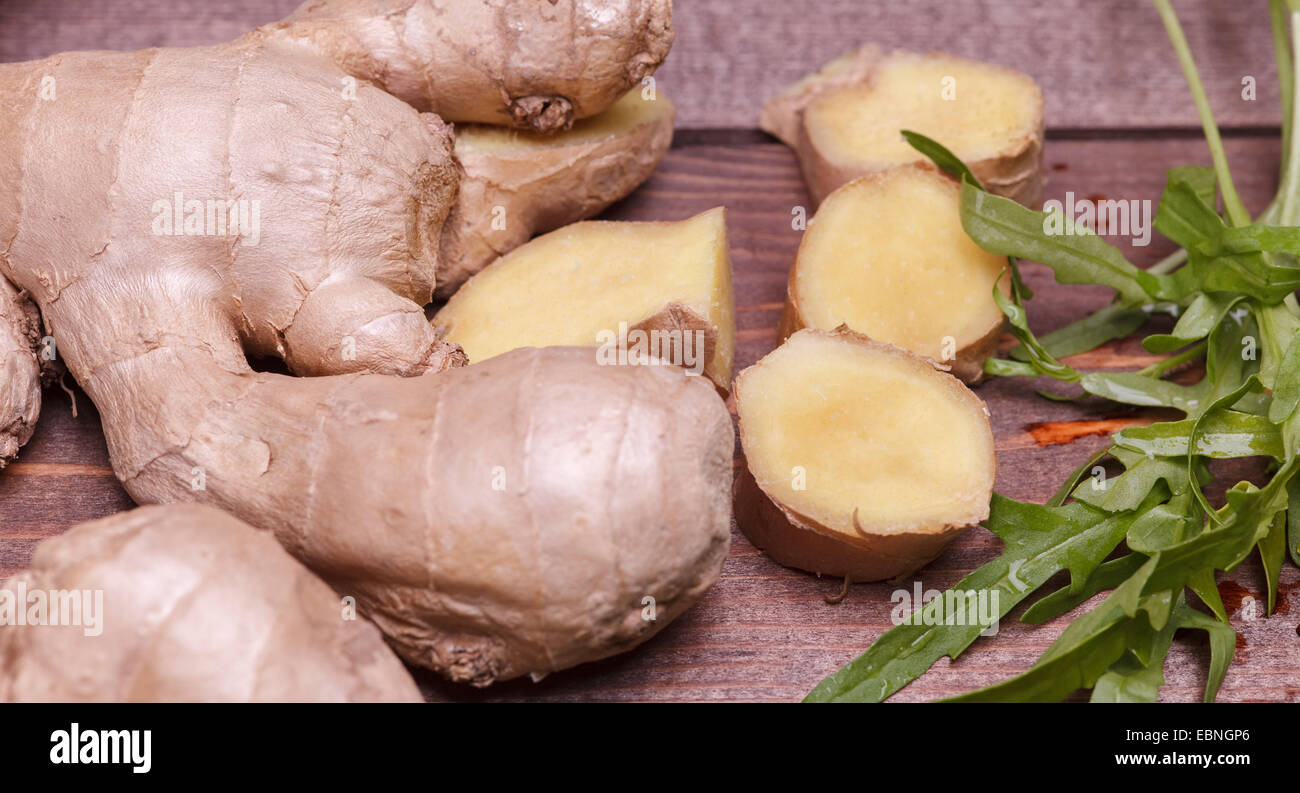 pieces of ginger Stock Photo - Alamy