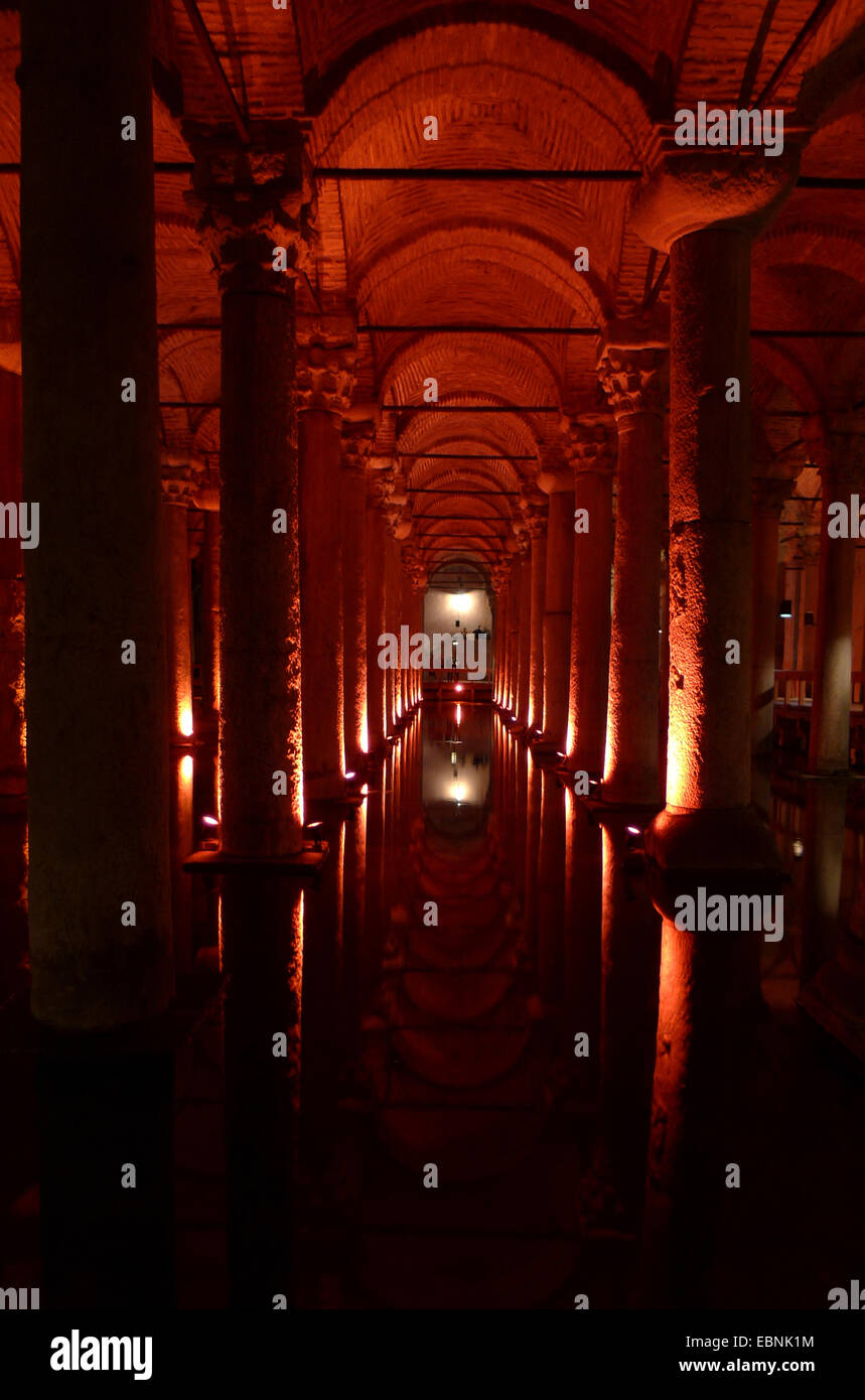 Basilica Cistern, the Sunken Palace, Turkey, Istanbul Stock Photo - Alamy