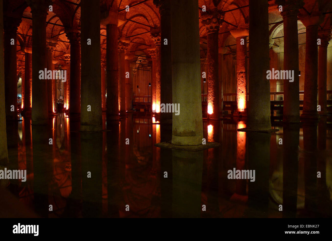 Basilica Cistern, the Sunken Palace, Turkey, Istanbul Stock Photo - Alamy