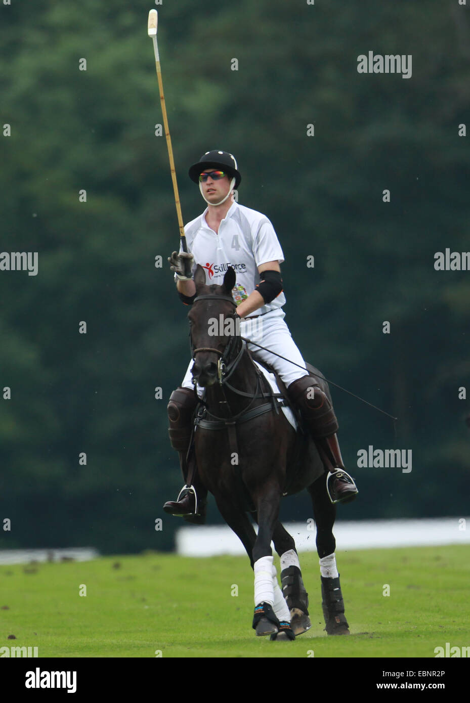 Prince Harry and Prince William play polo at Audi Challenge Featuring ...