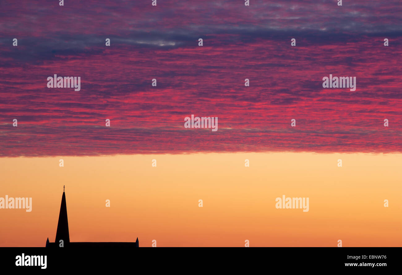 Sky And Church Steeple Stock Photo - Alamy