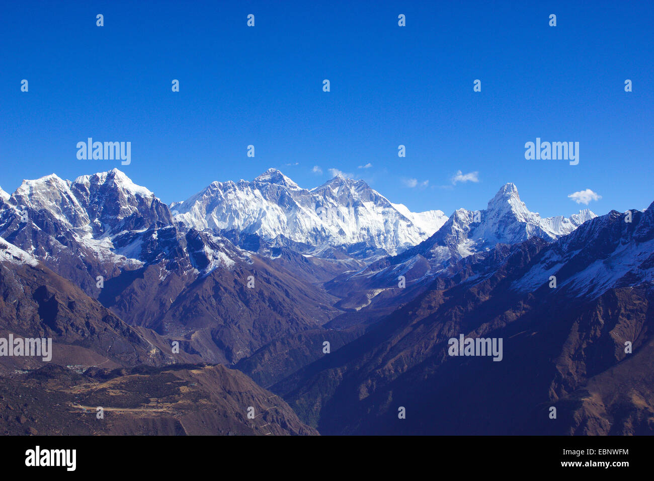 Ama Dablam And Everest