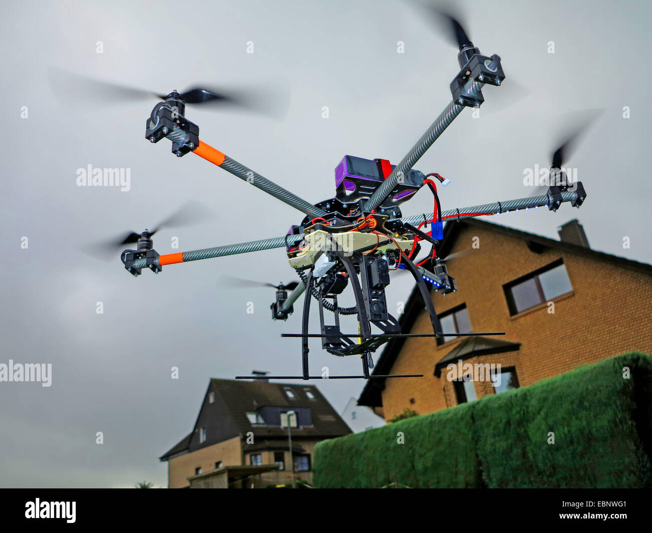 Residential zone area view drone aerial hi-res stock photography and ...