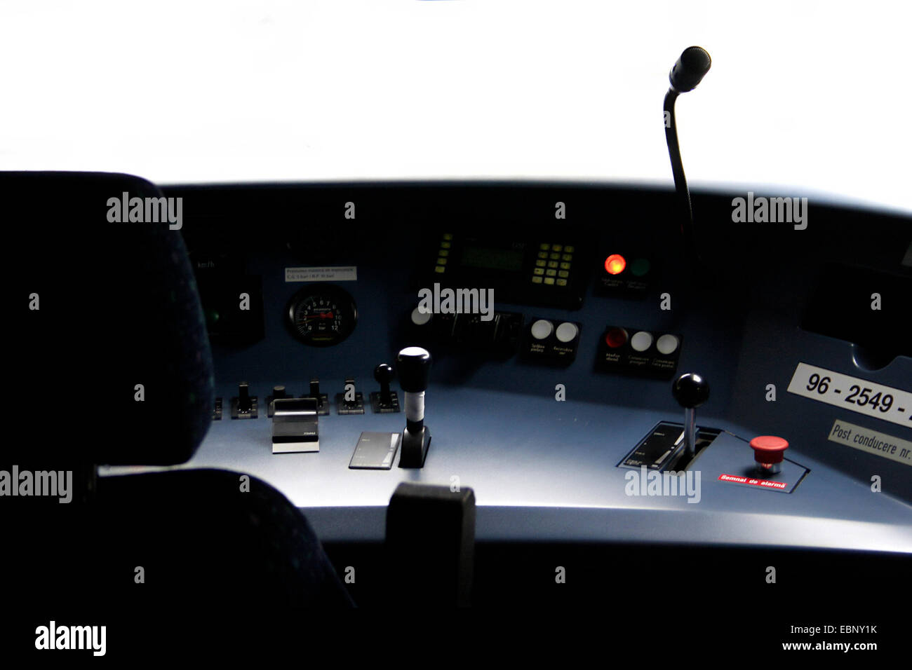 Train cockpit view hi-res stock photography and images - Alamy