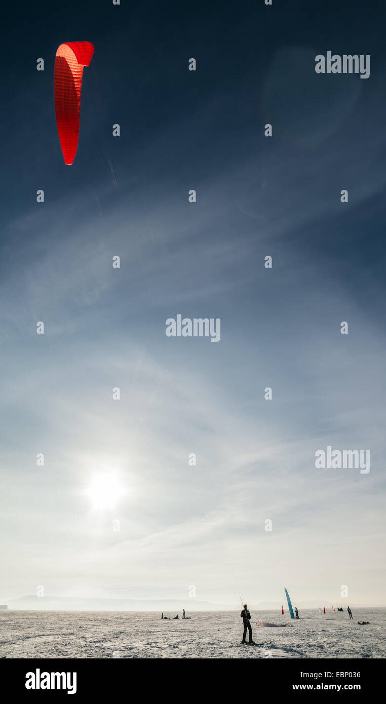 Ice surfing kite hi-res stock photography and images - Alamy