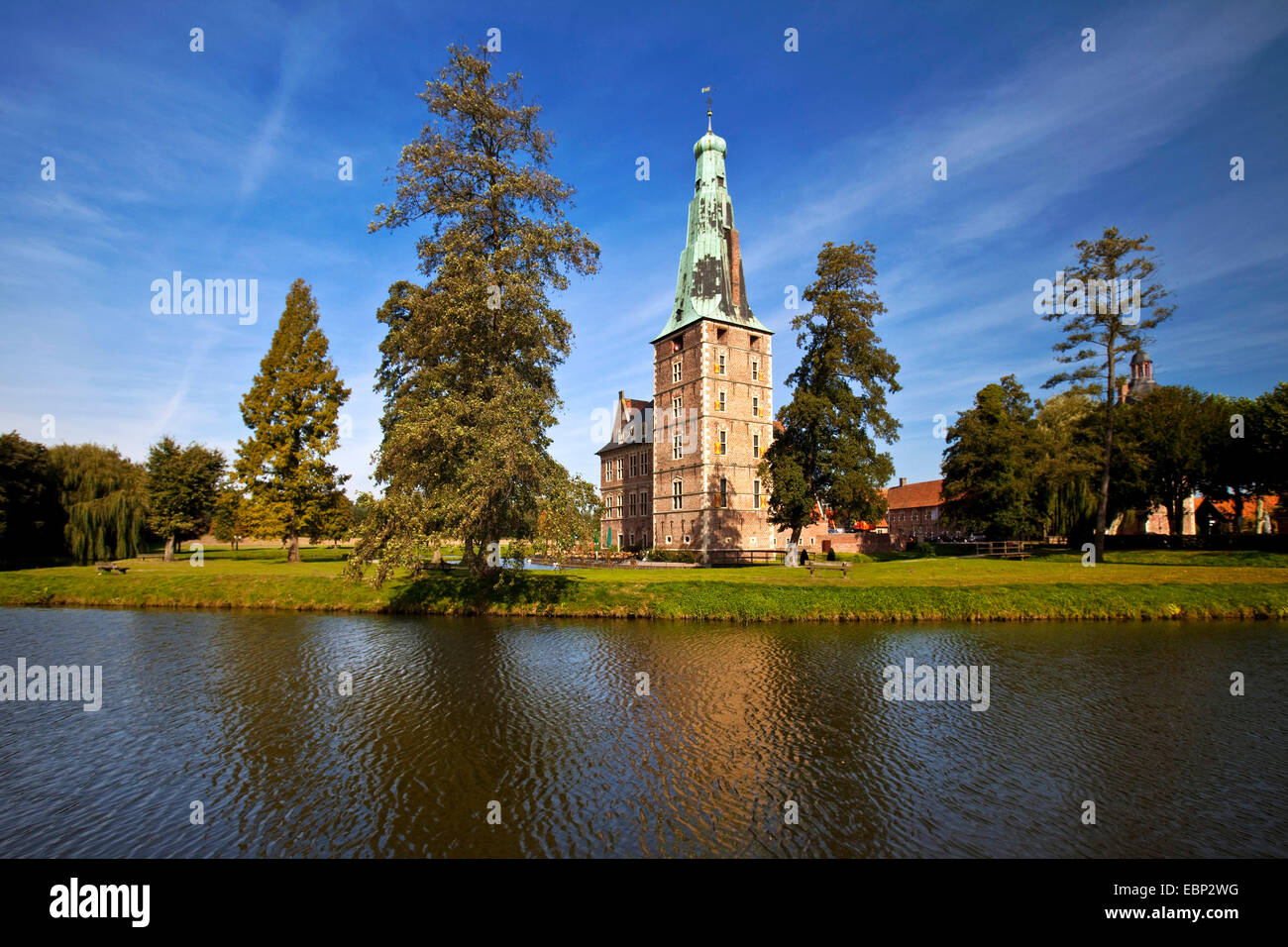 Raesfeld castle, Germany, North Rhine-Westphalia, Raesfeld Stock Photo ...