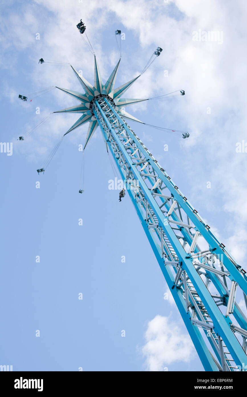 Star Flyer at the Prater, Austria, Vienna, Vienna Stock Photo - Alamy